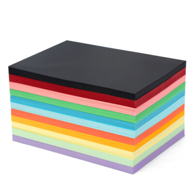 A4 Coloured Card Craft Sheets 230gsm for Cardmaking, Scrapbooking ...