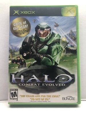 Halo: Combat Evolved (Microsoft Xbox, 2001) Clean Tested Working - Free ...