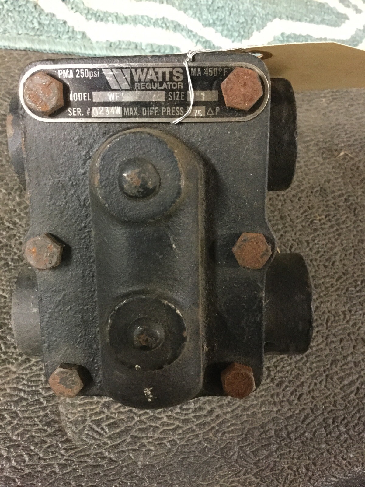 Watts Steam Regulator Model WFT Size 1 | eBay