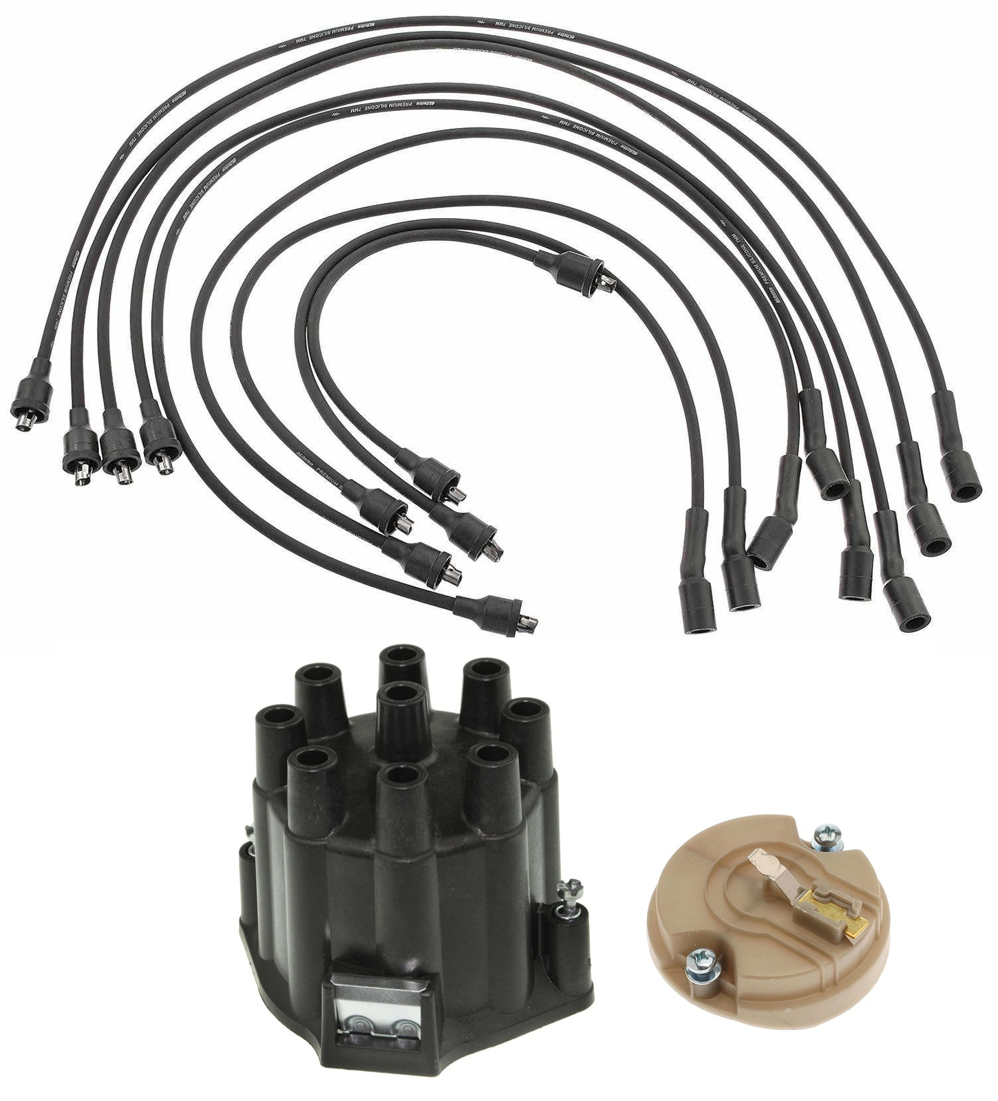 Professional Distributor Rotor Cap & Wires Kit ACDelco for Camaro ...