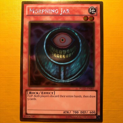Morphing Jar - YuGiOh - Gold Rare - PGLD - Mint Card! | eBay UK
