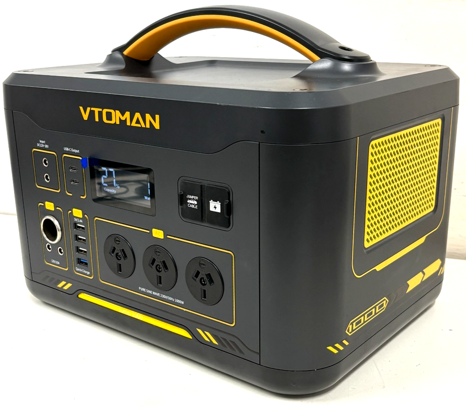 VTOMAN Jump 1000 Portable Power Station 1408Wh 1000W AC/DC USB ...
