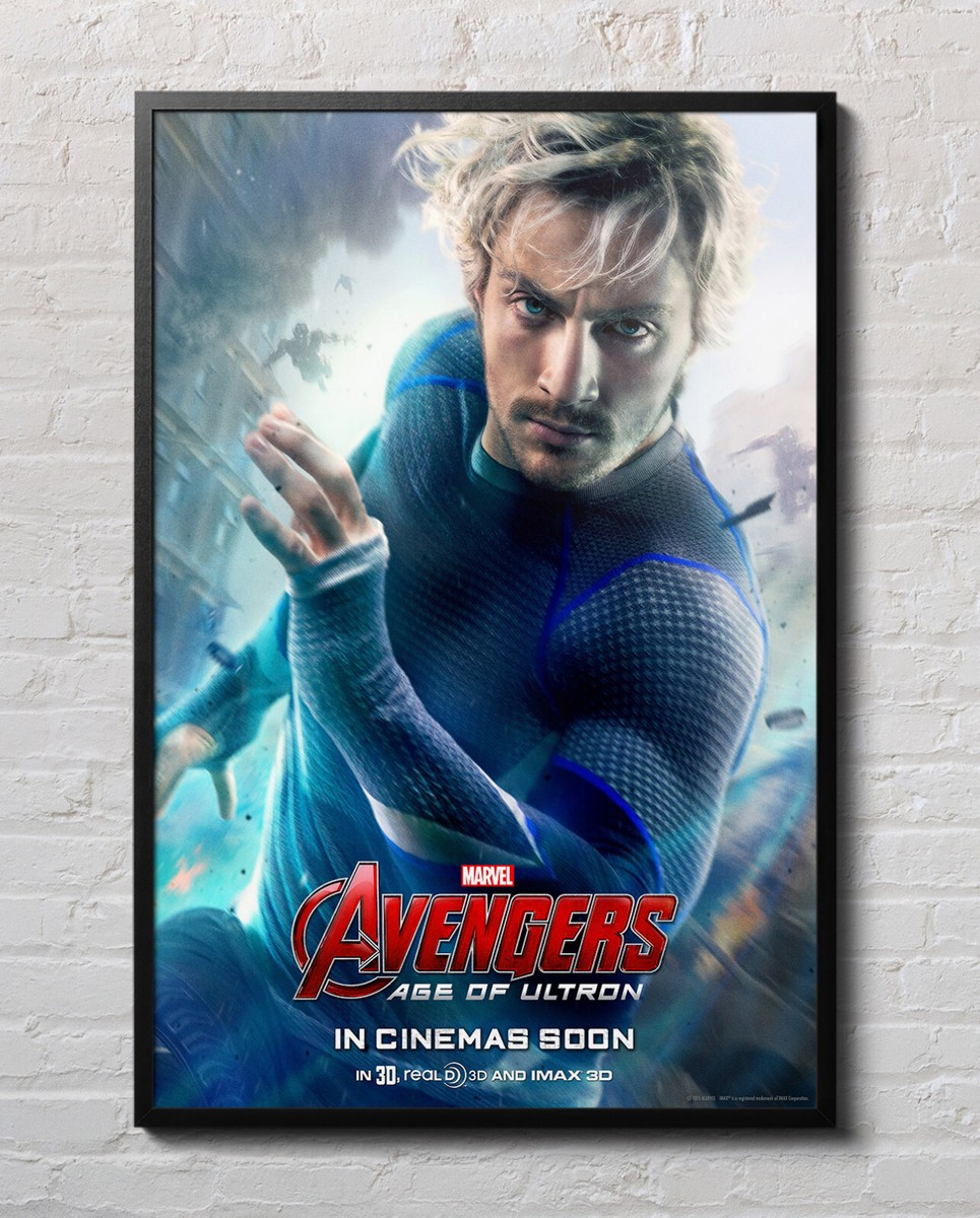 Avengers 2 Poster Quicksilver
