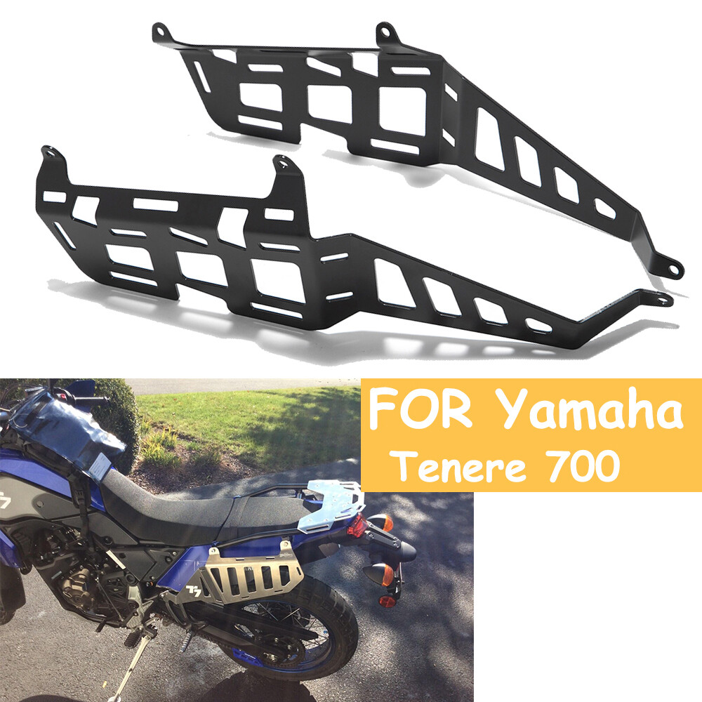 for Yamaha XTZ Tenere 700 Luggage Side Rails Racks Black Set 2019-2023 ...