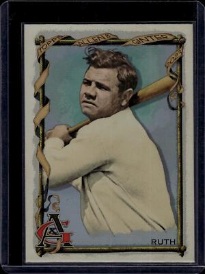 2023 Topps Allen & Ginter #85 Babe Ruth Silver Portrait | eBay