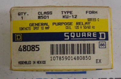 Square D 8501KU12 SER C - NEW IN BOX | eBay