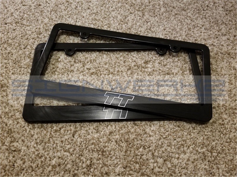 Audi TT License Plate Frames - Pair | eBay