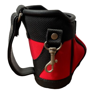 Mini Golf Bag Cup Holder Drink KOOZIE Keychain Pen/Pencil Holder | eBay