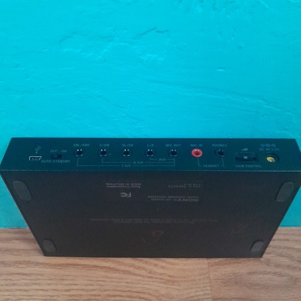 Sony DP-GA500 Digital Surround Processor. Powers On. No Power Cord. | eBay
