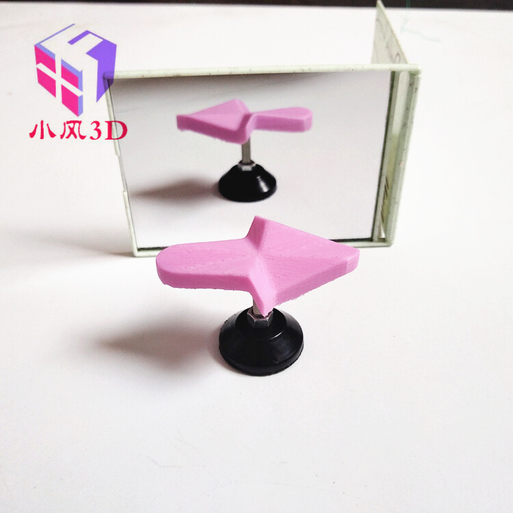 3D printing optical illusion always pointing right arrow white mirror ...