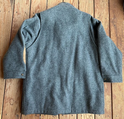 VTG PENDLETON 100% Virgin Wool USA Made Heavyweight Mens Field Jacket ...