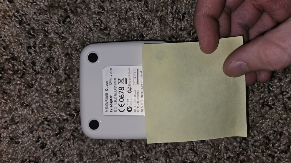 Oticon Connectline TV ADAPTER TV75-01 | eBay