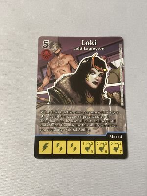 LOKI * LOKI LAUFEYSON #53 Extend Art PROMO Dice Masters Wizkids | eBay