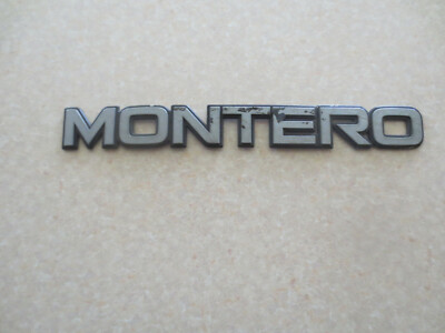 Mitsubishi Pajero Montero SUV badge / emblem | eBay