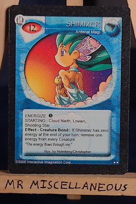 Magi Nation Duel - SHIMMER - Arderial Magi - ii Demo Deck Card | eBay