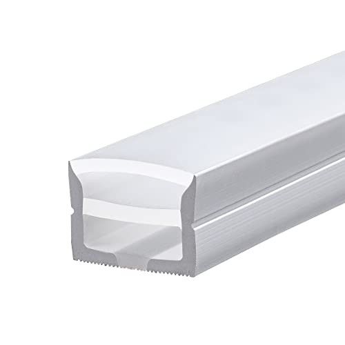 5M/16.5ft Silicone Channel System for 12mm DIY LED 20x14mm-Silicone ...