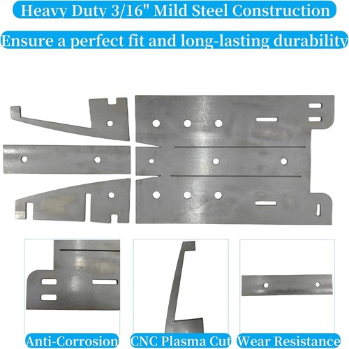 Frame Rail Rust Repair Kit Middle For 2003-08 Dodge Ram 2500 3500 CREW ...