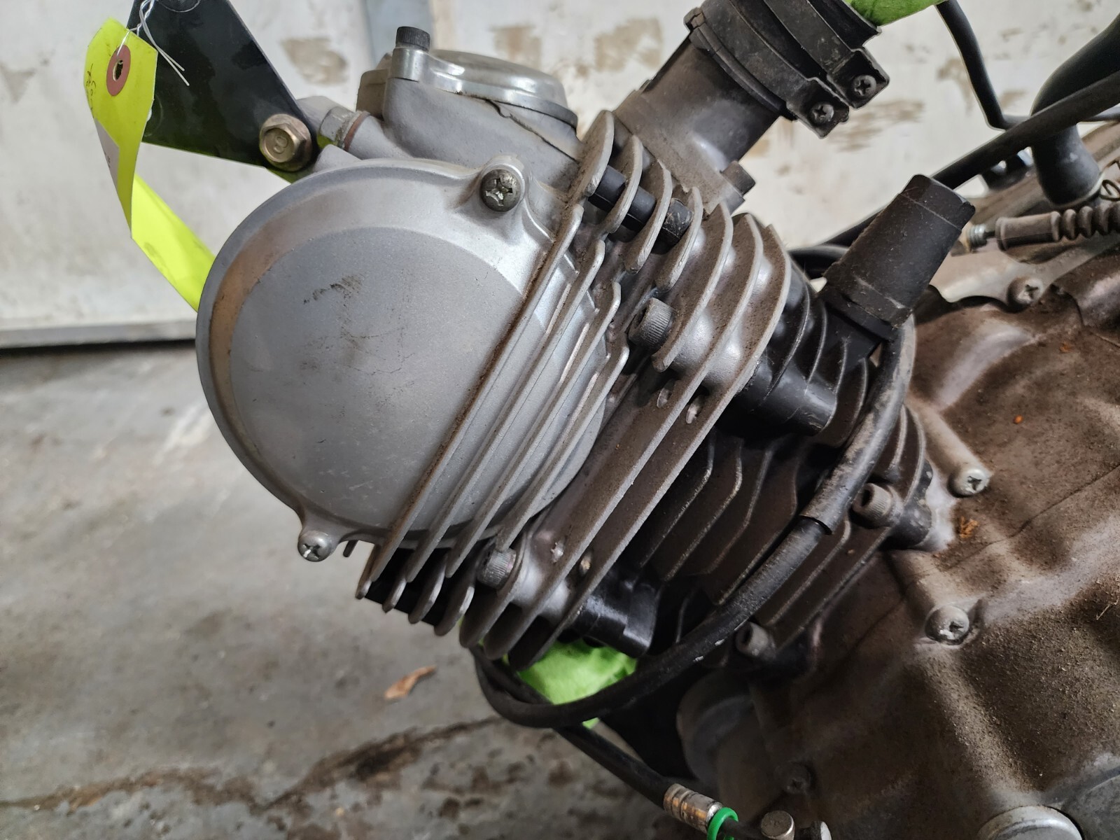 YAMAHA 81 82 1982 SR185 EXCITER 185 COMPLETE ENGINE MOTOR TRANS 160psi ...