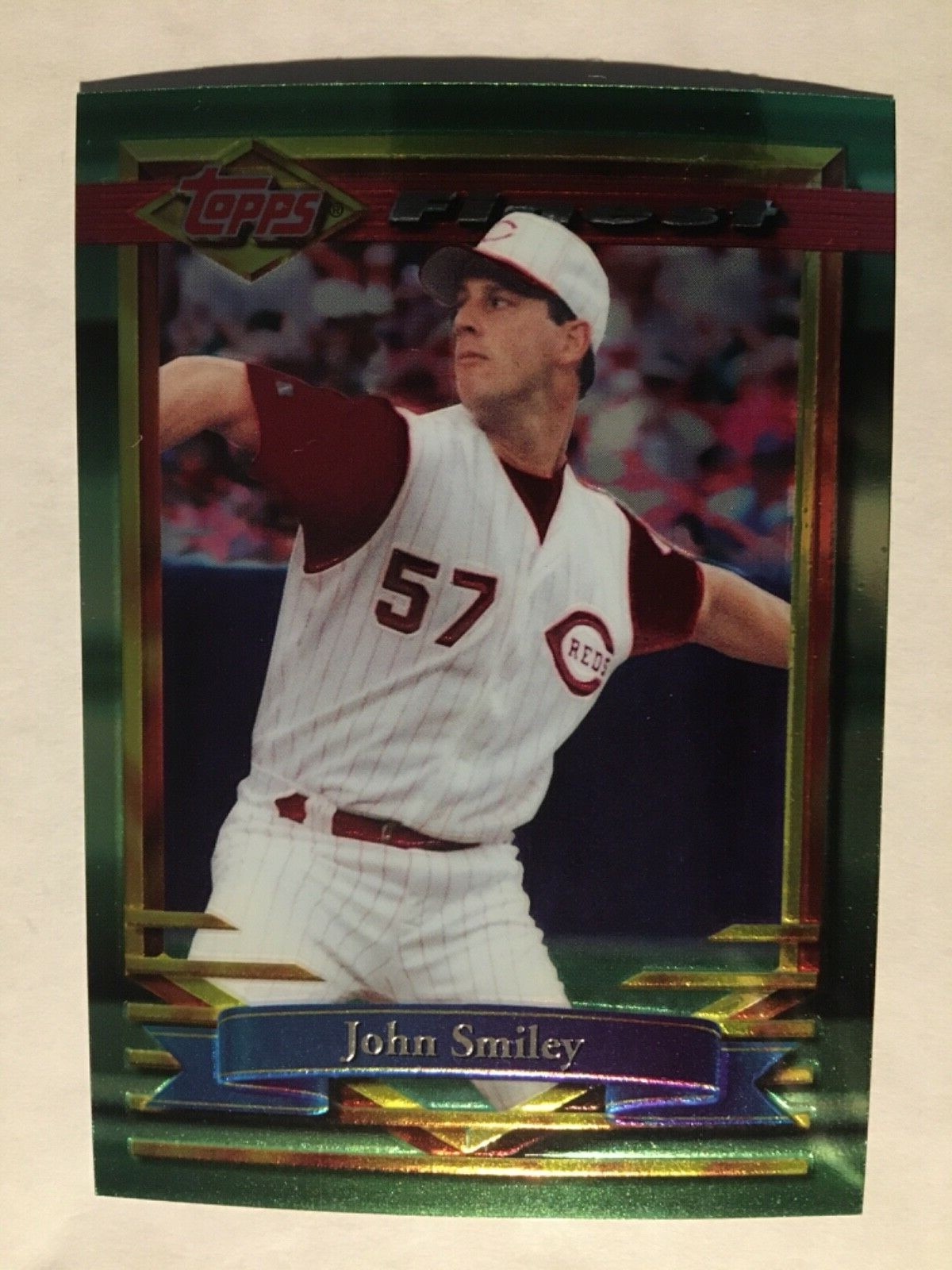 1994 Topps Finest #179 Reds John Smiley Baseball Card | eBay
