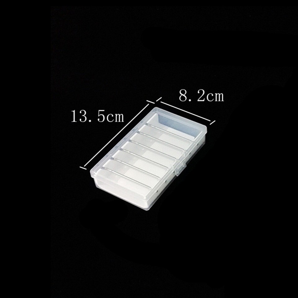 Acrylic Charms Box Bead Display Bracelet Necklace Stand W/ Lid Storage ...