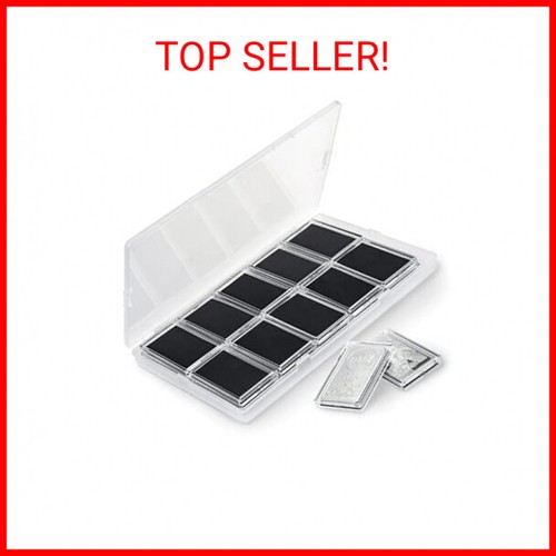 1 Oz Silver Bar Holder, 20 Pcs Silver Bar Capsule Storage Bar Capsule ...