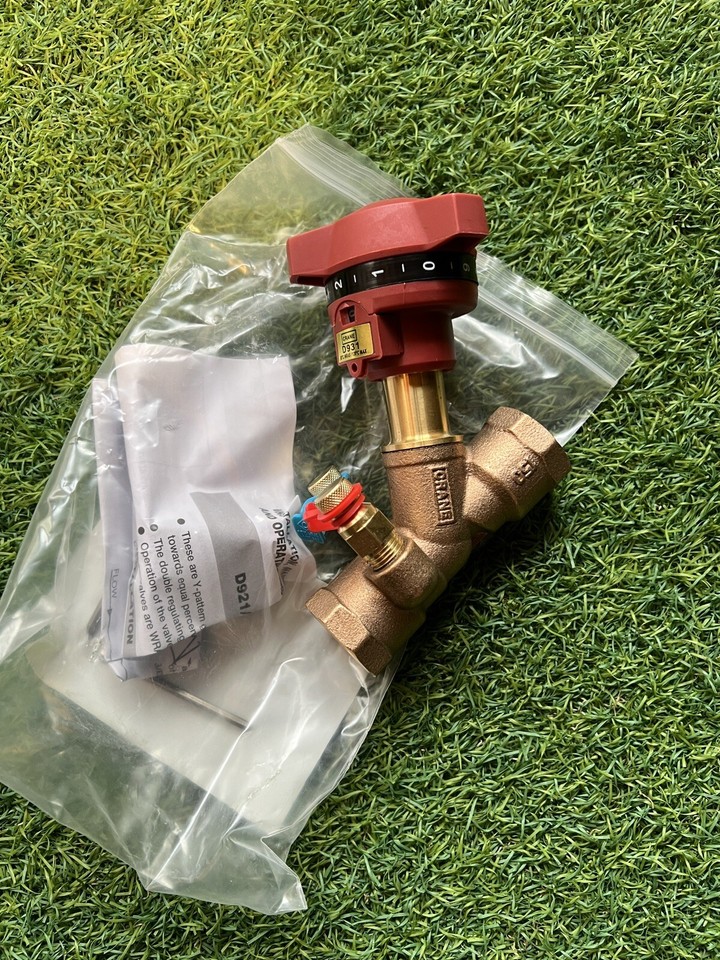 Crane D931 Fixed Orifice Double Regulating Valve 1/2" DRV PN25 | eBay UK