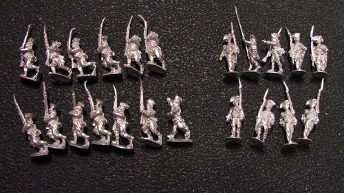 🔥 25/28mm Old Glory And Perry AWI Line Infantry Regiment 24figs | eBay