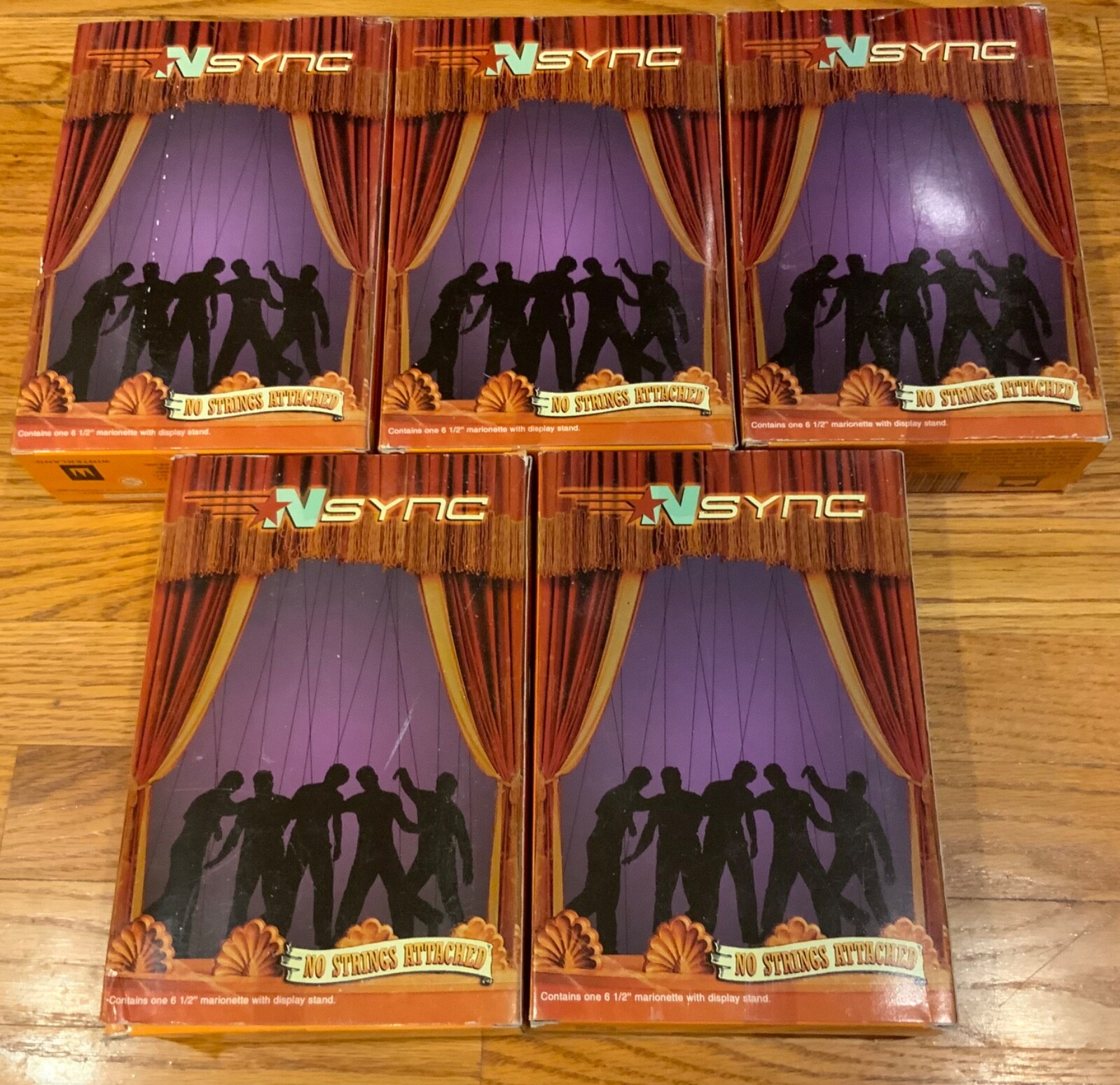 NEW *NSYNC Complete On Tour 2000 Collector’s Edition Marionette Dolls Set Of 5 | eBay