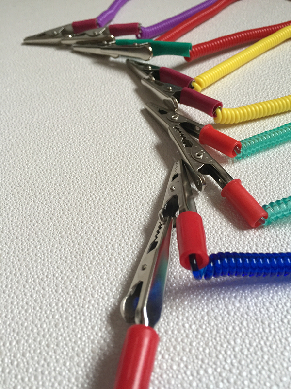 5pcs Plastic Dental Bib Clips Flexible Napkin Holder 5 Colors assorted ...