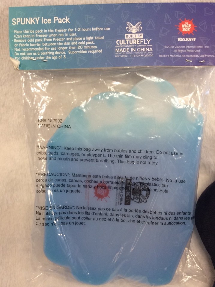 The Nick Box Summer 2020 Rocko's Modern Life - Spunky Ice Pack New ...