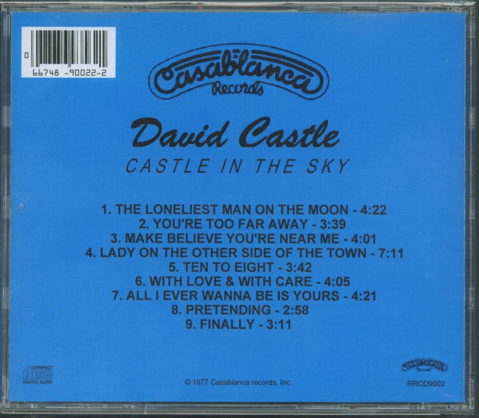 DAVID CASTLE - Castle In The Sky | eBay
