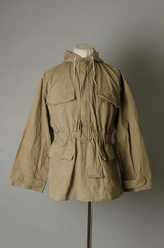 VTG 50 60S German Army Pullover Parka Jacket OPTI Zipper | eBay