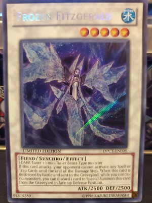 Frozen Fitzgerald - DPCT-EN005 - Secret Rare - Limited Edition card lot ...