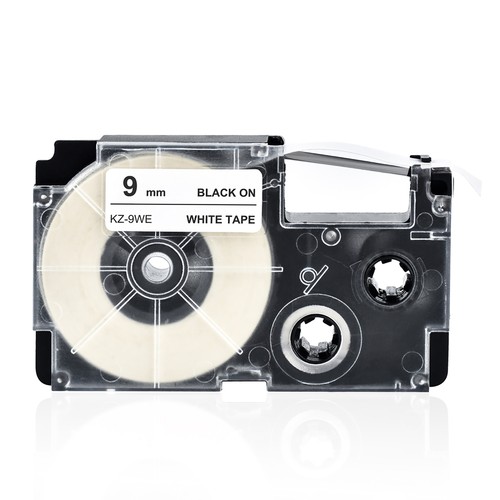 9mm Label Tape Compatible Tape Cartridge Ribbon Replacement for Casio ...