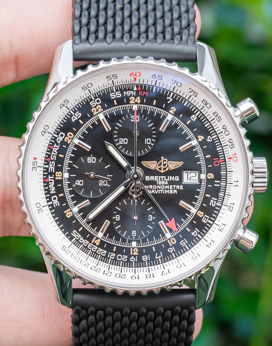 Breitling Navitimer World Black