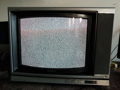 VINTAGE SONY TRINITRON GAMING COLR TELEVISION KV-1971R MANUFACTURED ...