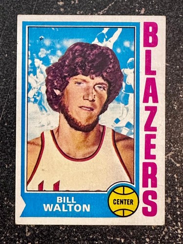BILL WALTON 1974-75 Topps Basketball Card #39 RC EX condition | eBay