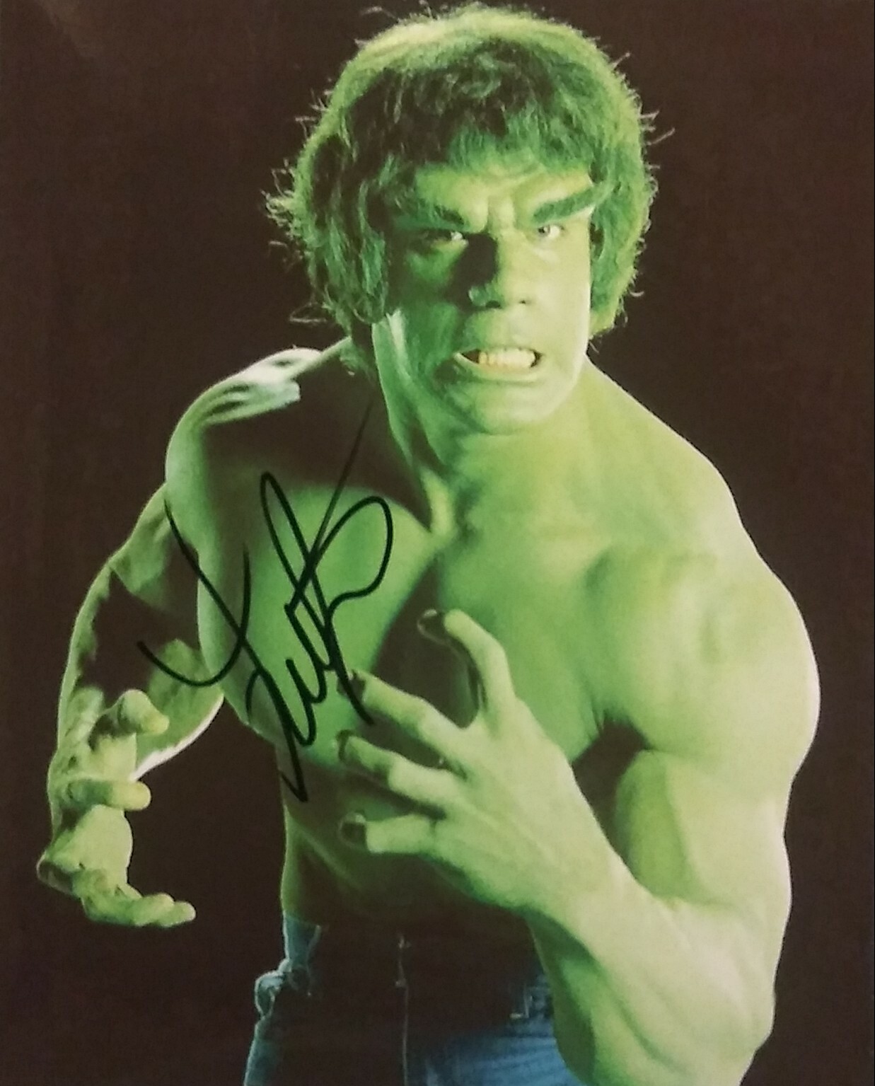 Lou Ferrigno Incredible Hulk signed 8x10 | eBay