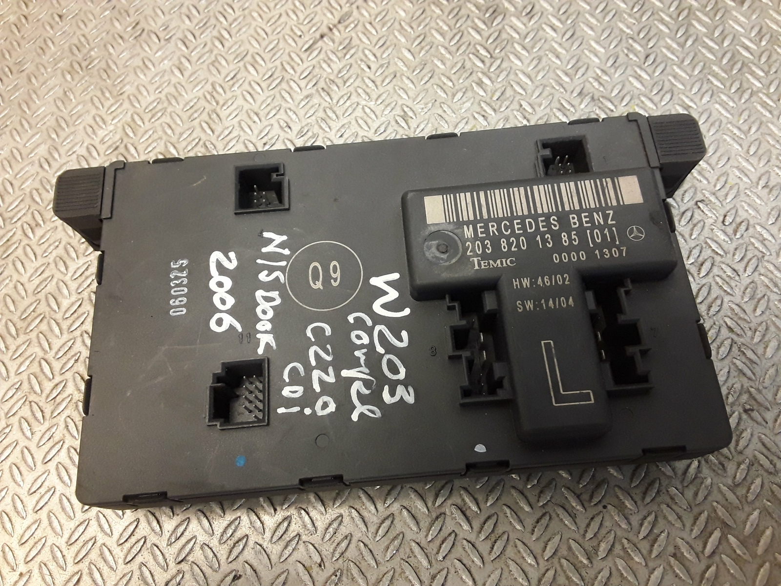 MERCEDES W203 Door Control Unit Front Left for C Class W203 00-07 A ...