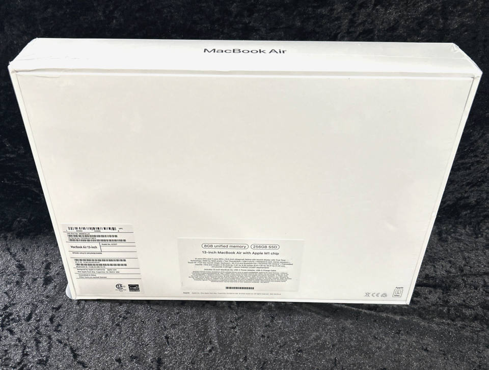 Brand New! Apple MacBook Air 13" 2020 M1 Chip 256GB SSD, Space Gray ...