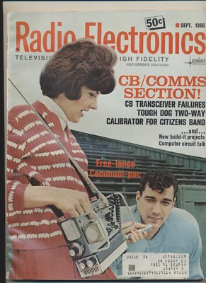 Radio-Electronics Magazine Vol 37 #09 Sep 1966 CB Transceiver ...