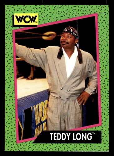 Teddy Long 1991 Impel WCW Wrestling #152 | eBay