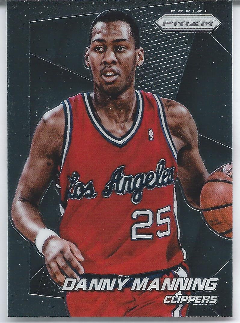 2014-15 Prizm DANNY MANNING NBA Kansas Jayhawks Clippers Suns Bucks ...