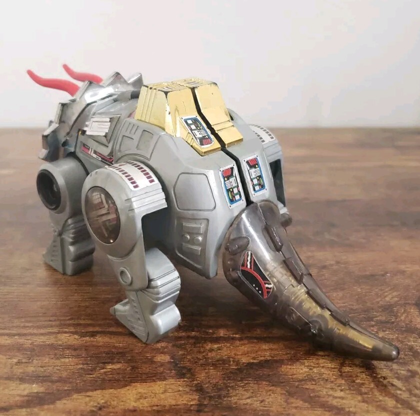 Transformer G1 Heroic Dinobot Triceratops SLAG Complete Original ...
