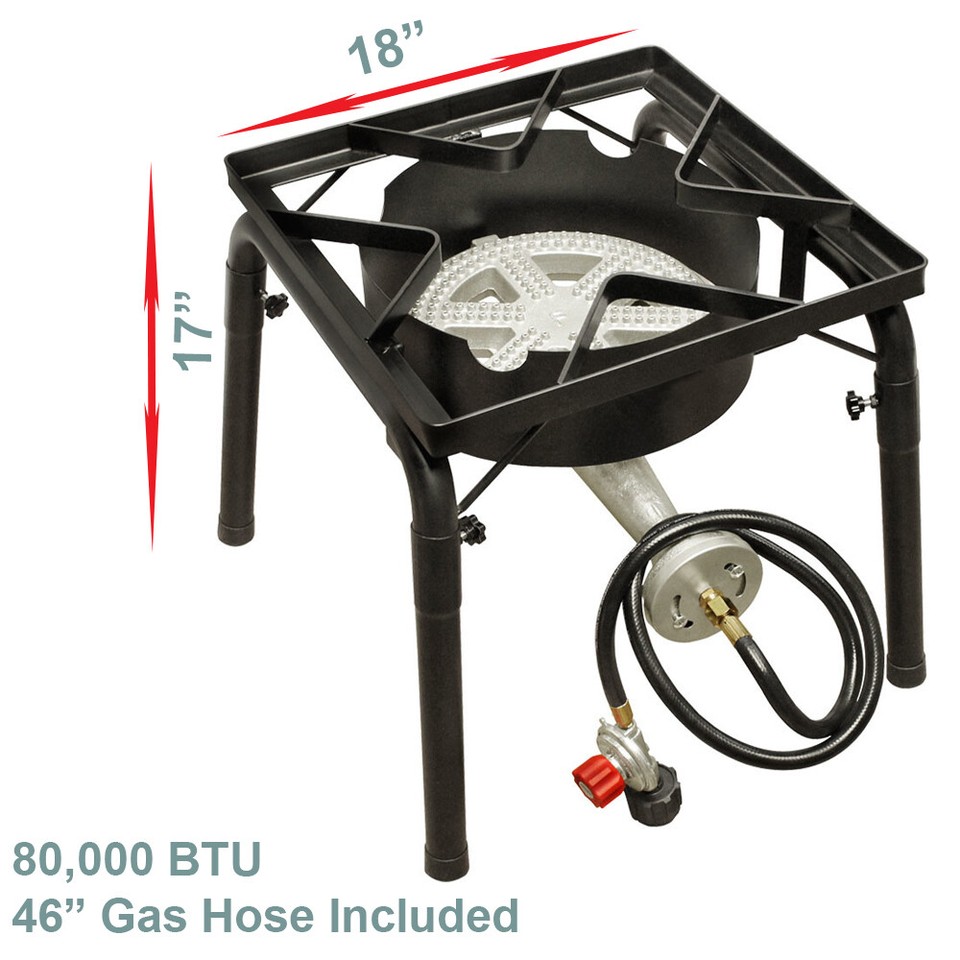 Propane Portable Gas Stove Burner Camper Cooker High Pressure UL ...