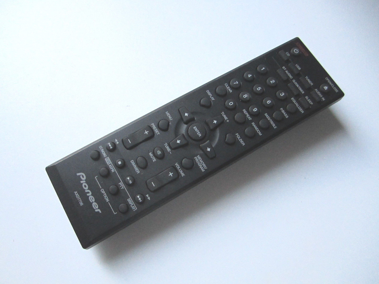 Pioneer+AXD7706+Audio+System+Remote+Control+Original+Genuine+770ca for ...