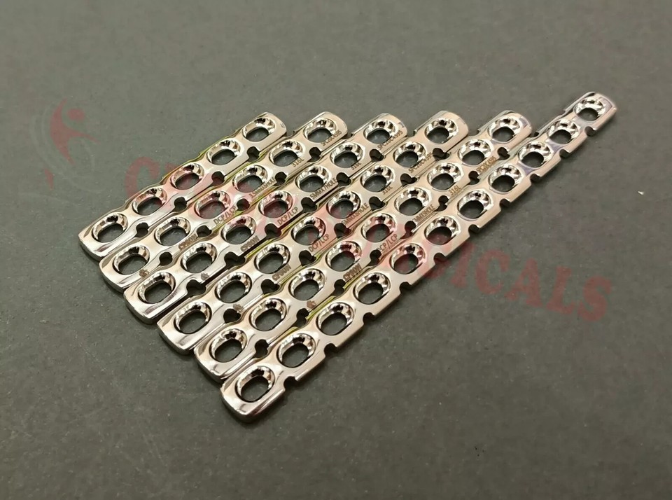 Veterinary 3.5mm DCP Recon Plate -12pcs & 3.5mm cortex screw- 100pcs SS ...