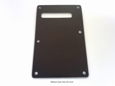 True Custom Shop® BLACK 3ply Modern Tremolo Spring Cover for Fender ...