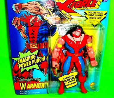 WARPATH X-Men X-Force Action Figure w WILDSIDE Marvel Comics Trading ...
