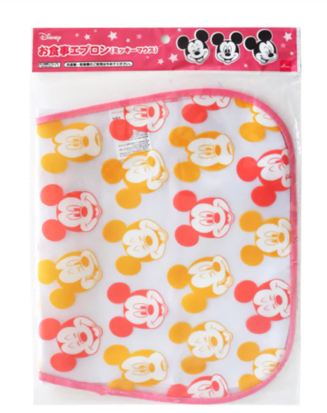 Daiso Japan Baby Feeding Apron Mickey Mouse×3 Very popular at Daiso in ...